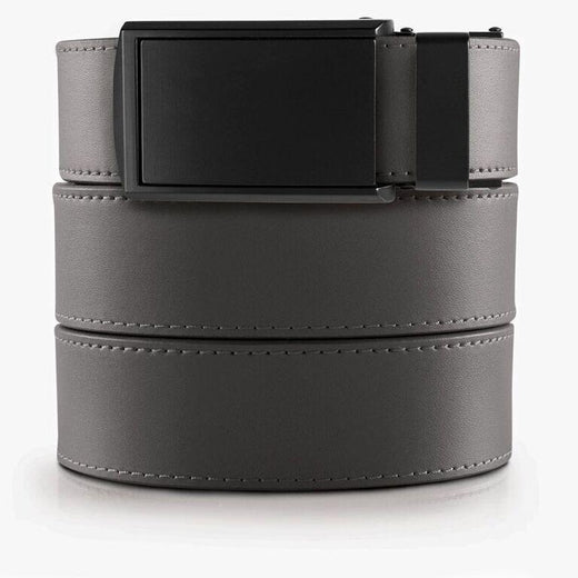 Grey Ratchet Belt - No Holes Golf Belts | Ratchet Belt without Holes ...
