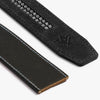 Wide Ash Full Grain Leather Belt | Ratchet Belt without Holes ...
