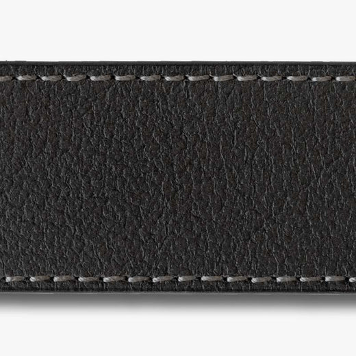 Wide Ash Full Grain Leather Belt | Ratchet Belt without Holes ...